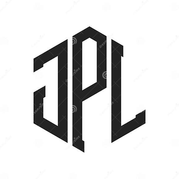 JPL Logo Design. Initial Letter JPL Monogram Logo Using Hexagon Shape ...