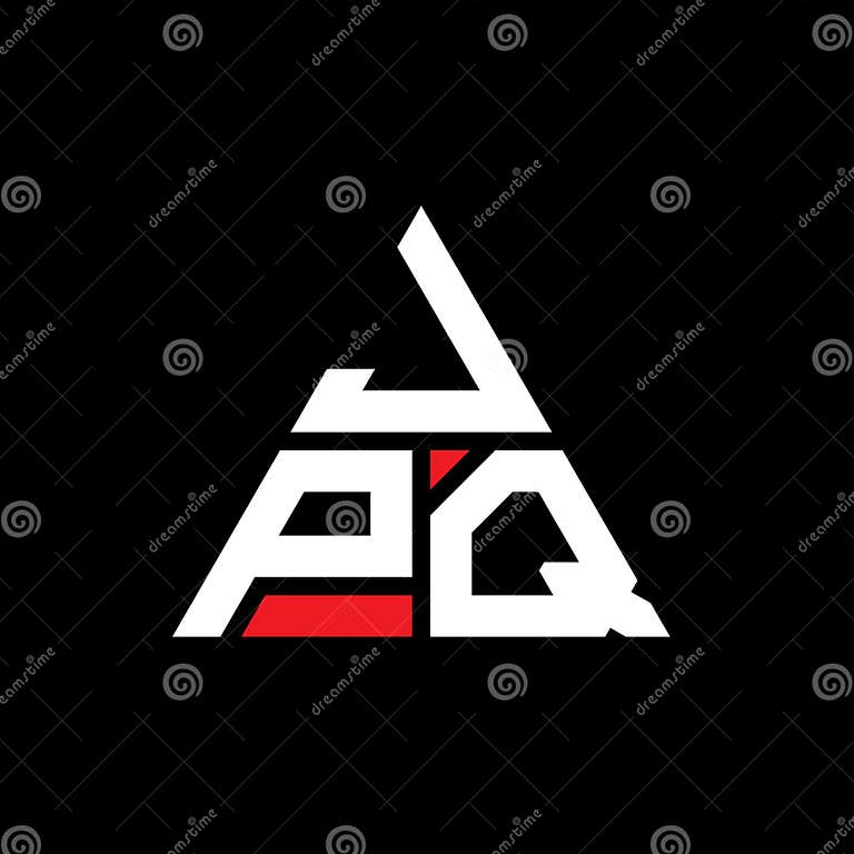JPP Triangle Letter Logo Design with Triangle Shape. JPP Triangle Logo ...