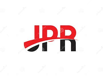 JPR Letter Initial Logo Design Vector Illustration Stock Vector ...