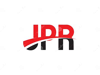 JPR Letter Initial Logo Design Vector Illustration Stock Vector ...