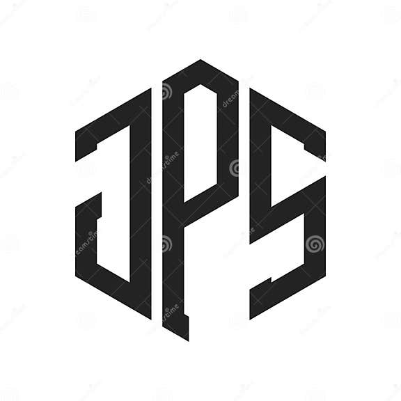 JPS Logo Design. Initial Letter JPS Monogram Logo Using Hexagon Shape ...