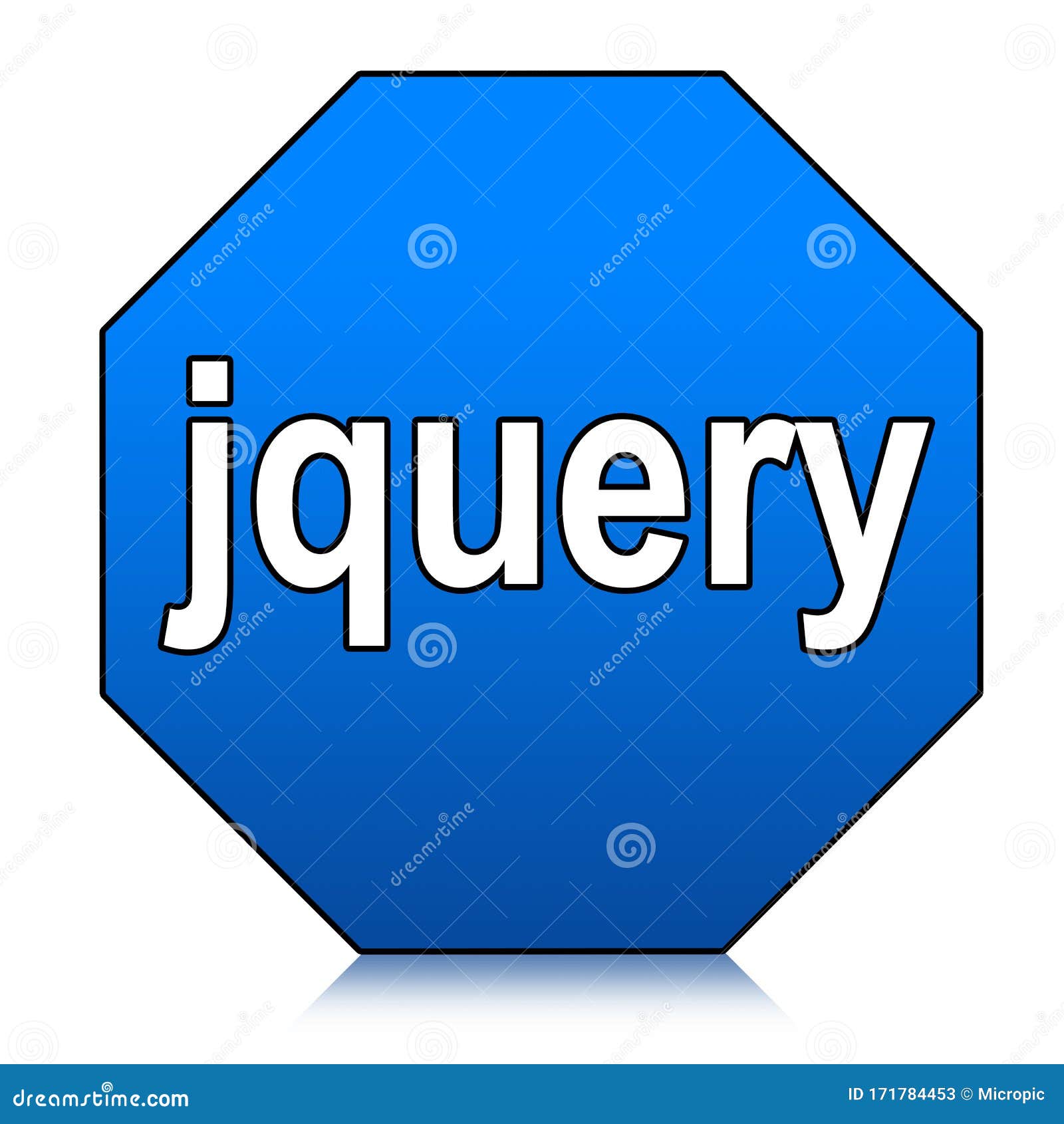 Jquery Web Language Programming for Web Designing Logo Monogram Symbol Stock Illustration ...
