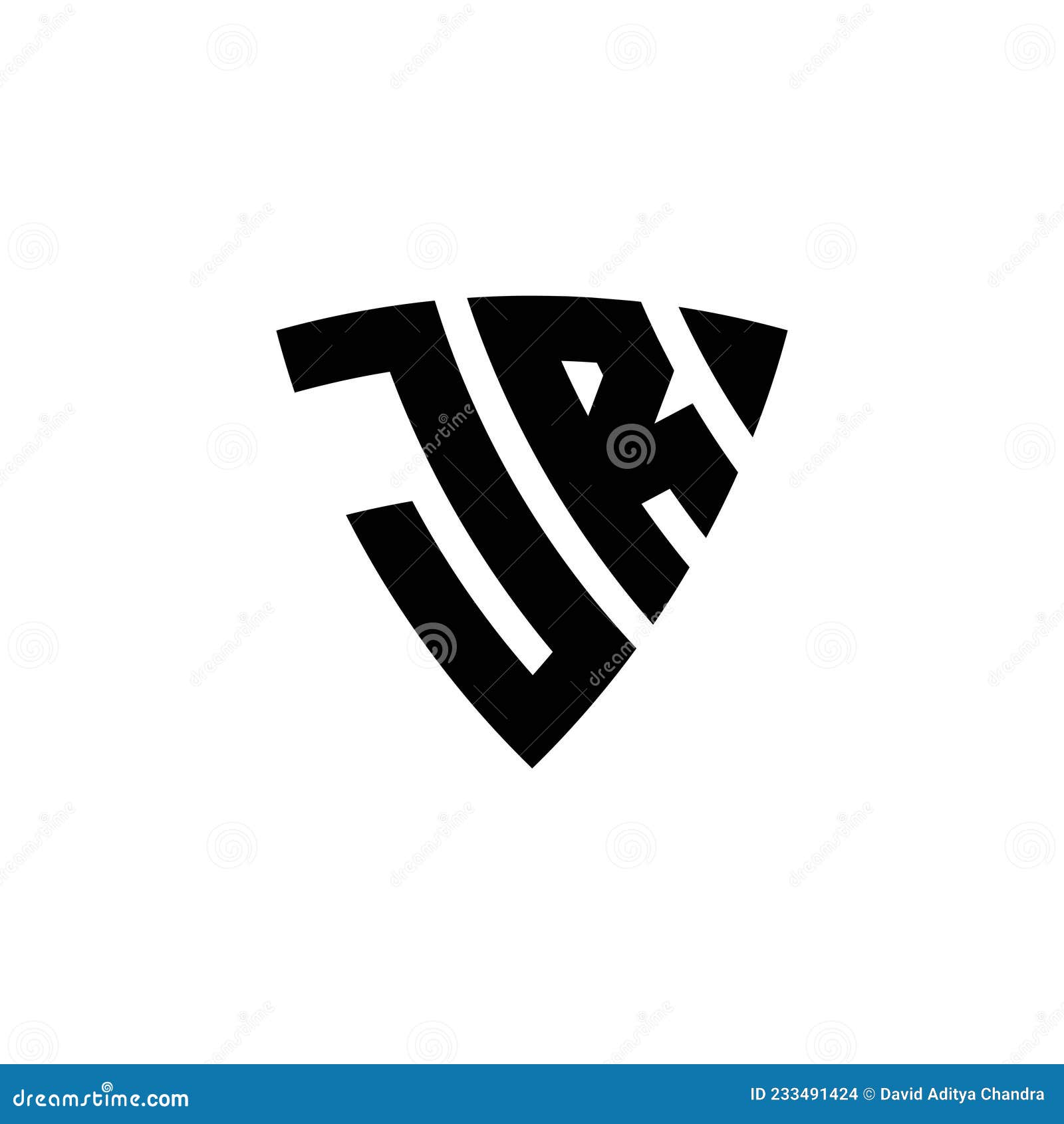 JR Logo Monogram Triangle Shield Style Stock Vector - Illustration of ... JR Logo Monogram Triangle Shield Style Stock Vector - Illustration of ...