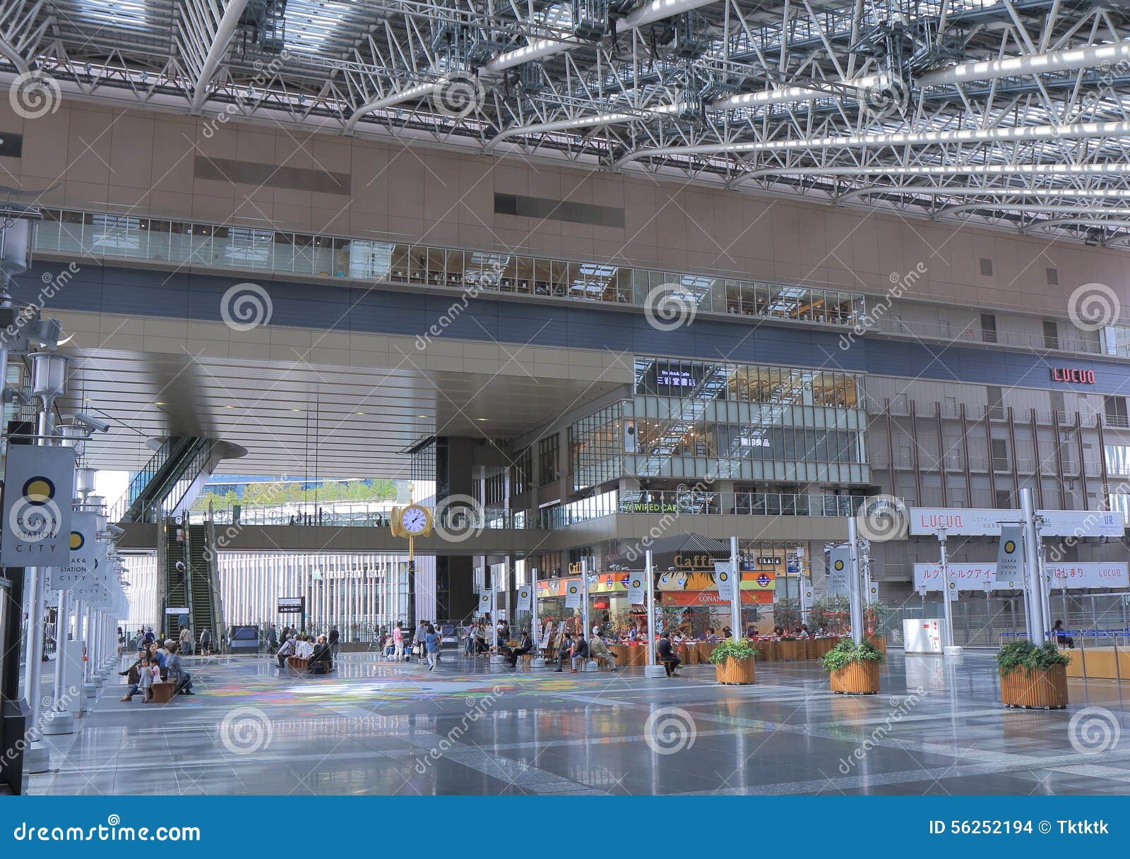 JR Osaka Train Station Japan Editorial Stock Image - Image of busy ...