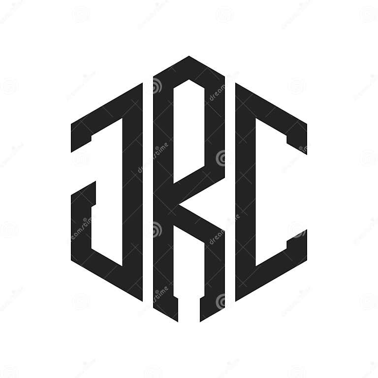 JRC Logo Design. Initial Letter JRC Monogram Logo Using Hexagon Shape ...