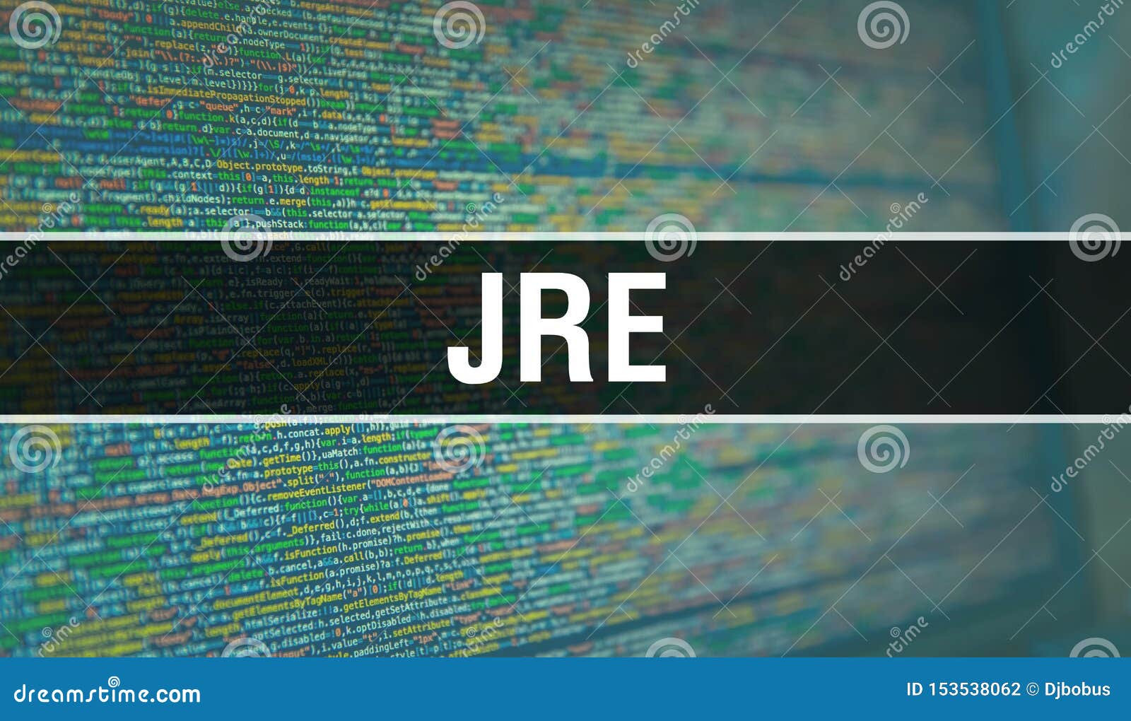 JRE with Binary Code Digital Technology Background. Abstract Background ...