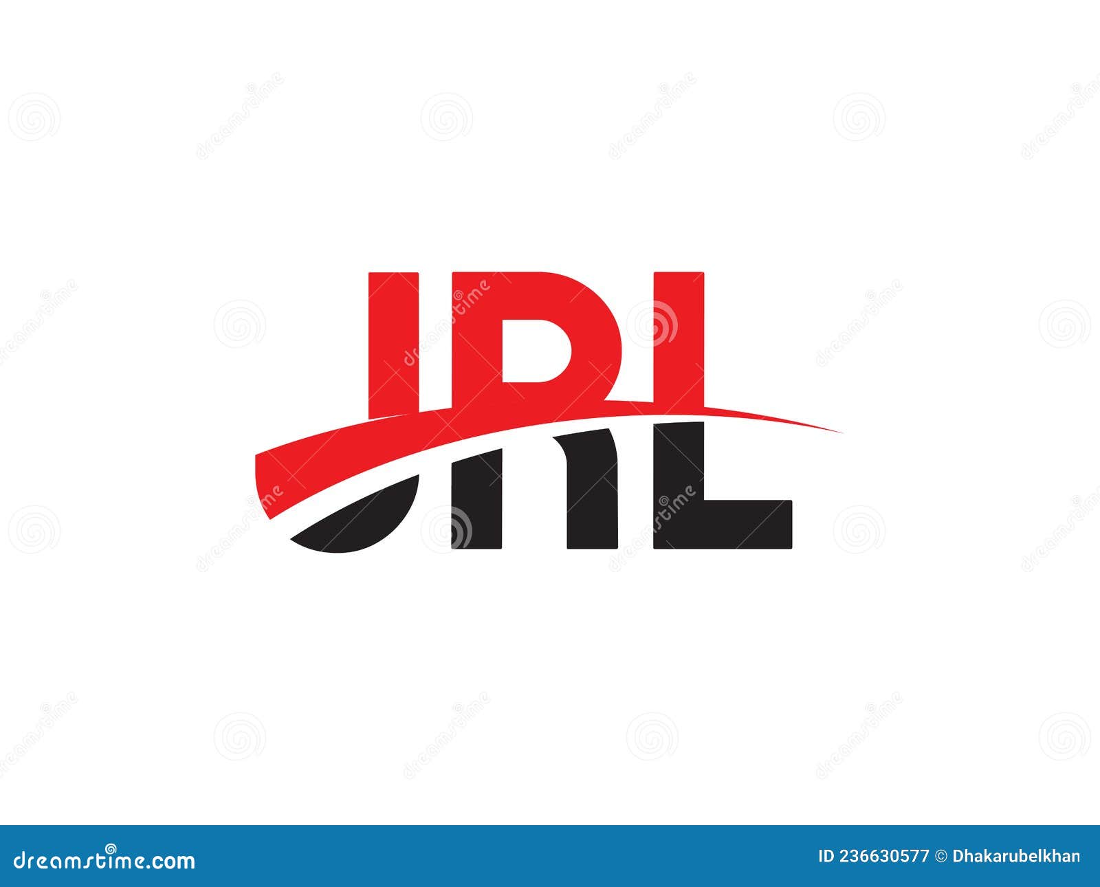 JRL Letter Initial Logo Design Vector Illustration Stock Vector ...