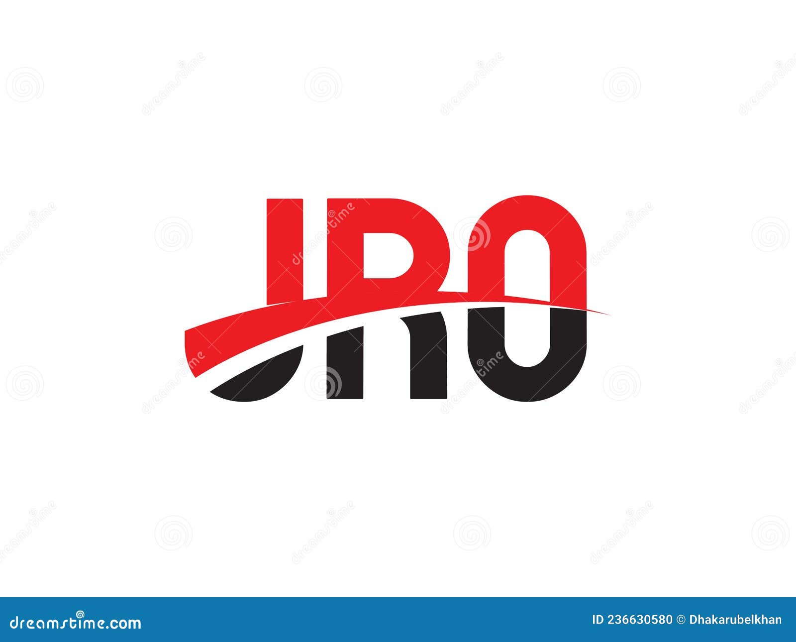 JRO Letter Initial Logo Design Vector Illustration Stock Vector ...