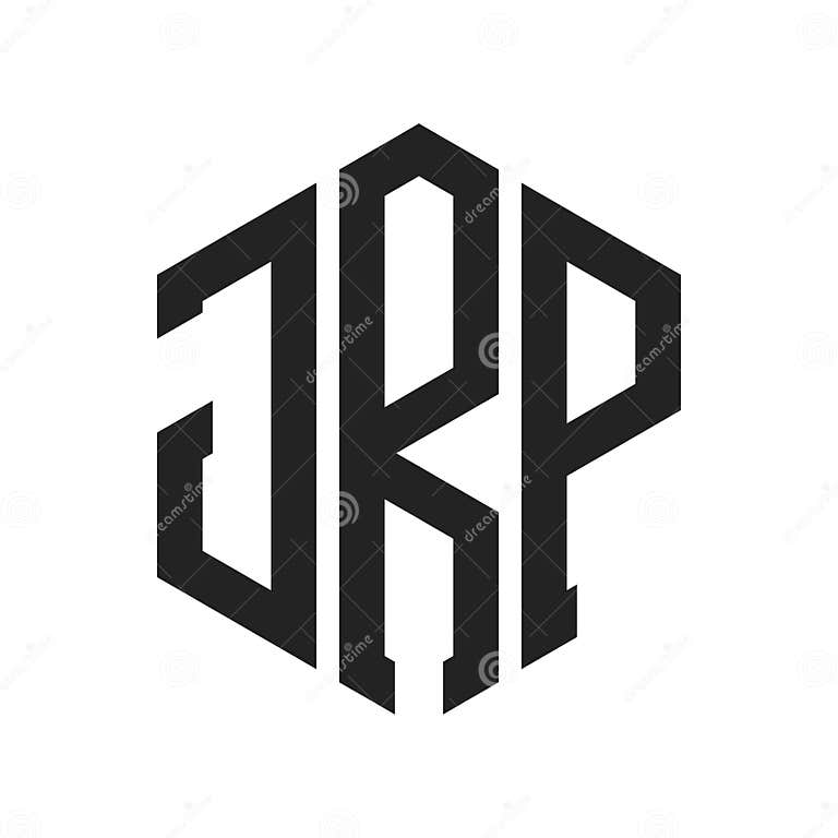 JRP Logo Design. Initial Letter JRP Monogram Logo Using Hexagon Shape ...