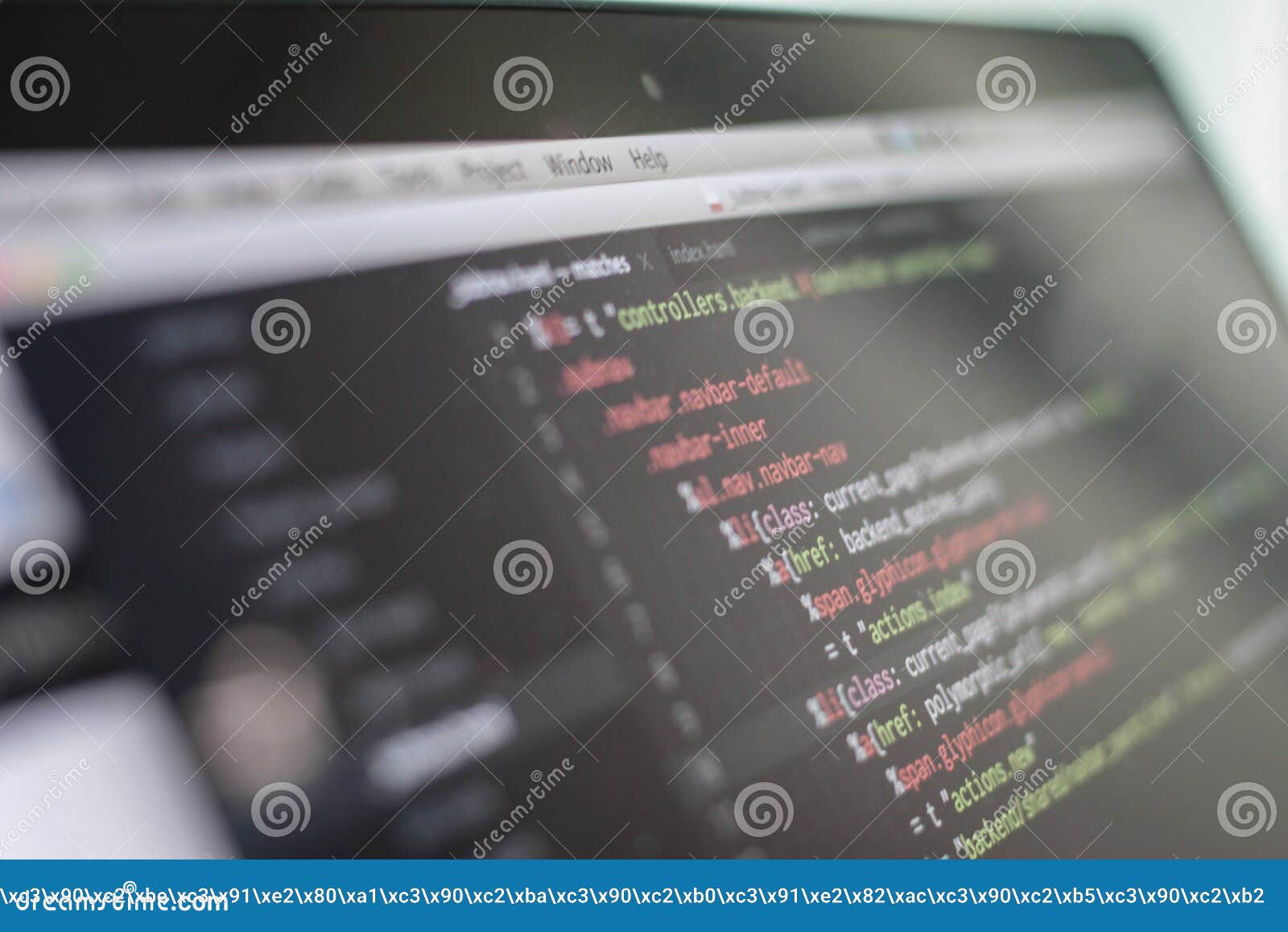 Js Code on Laptop Screen, Web Development Stock Photo - Image of ... Js Code on Laptop Screen, Web Development Stock Photo - Image of ...