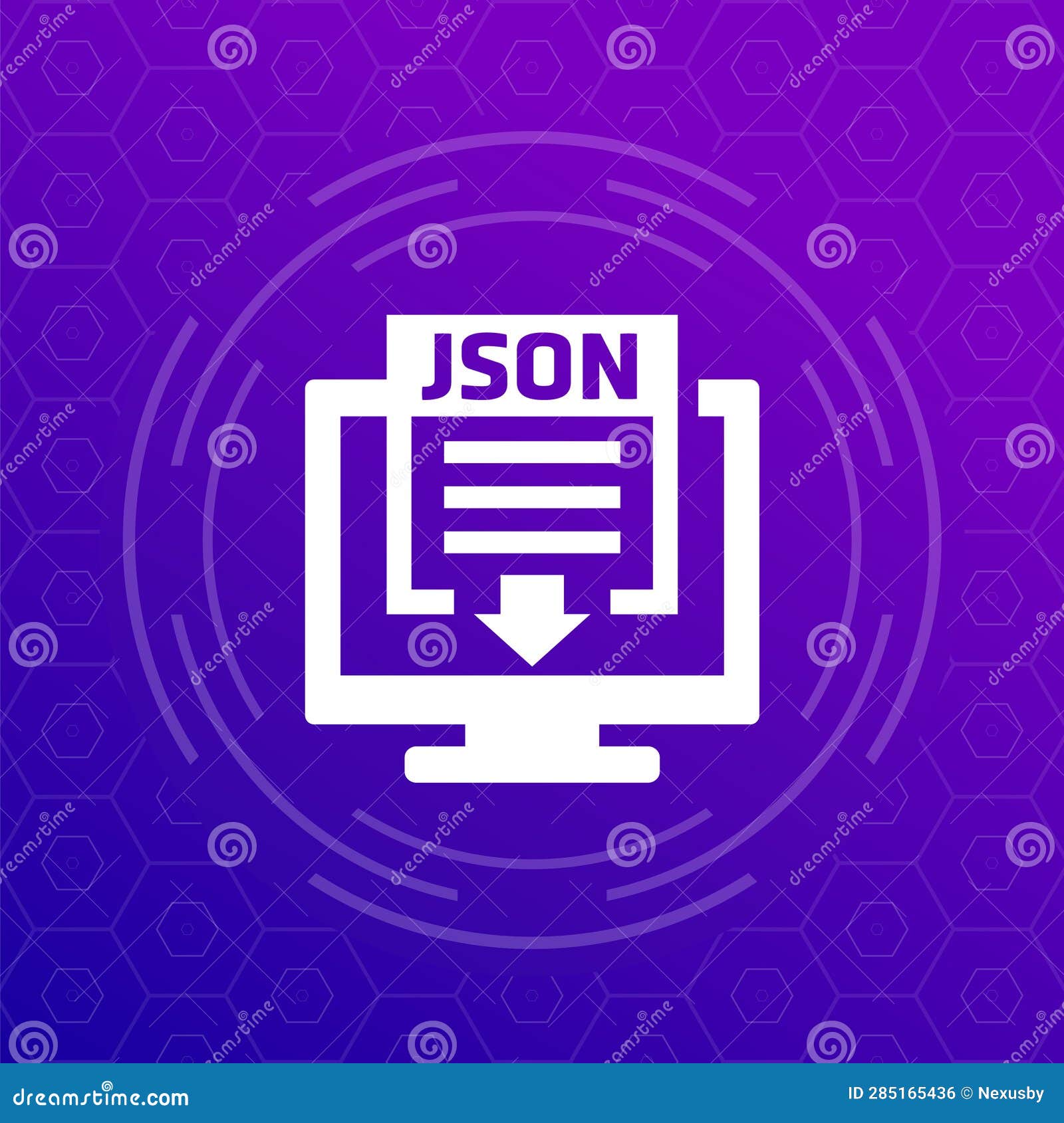 XML JSON File Conversion Flat Icons On Color Rounded Square Backgrounds ... XML JSON File Conversion Flat Icons On Color Rounded Square Backgrounds ...