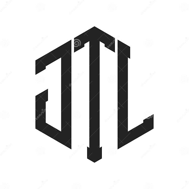JTL Logo Design. Initial Letter JTL Monogram Logo Using Hexagon Shape ...