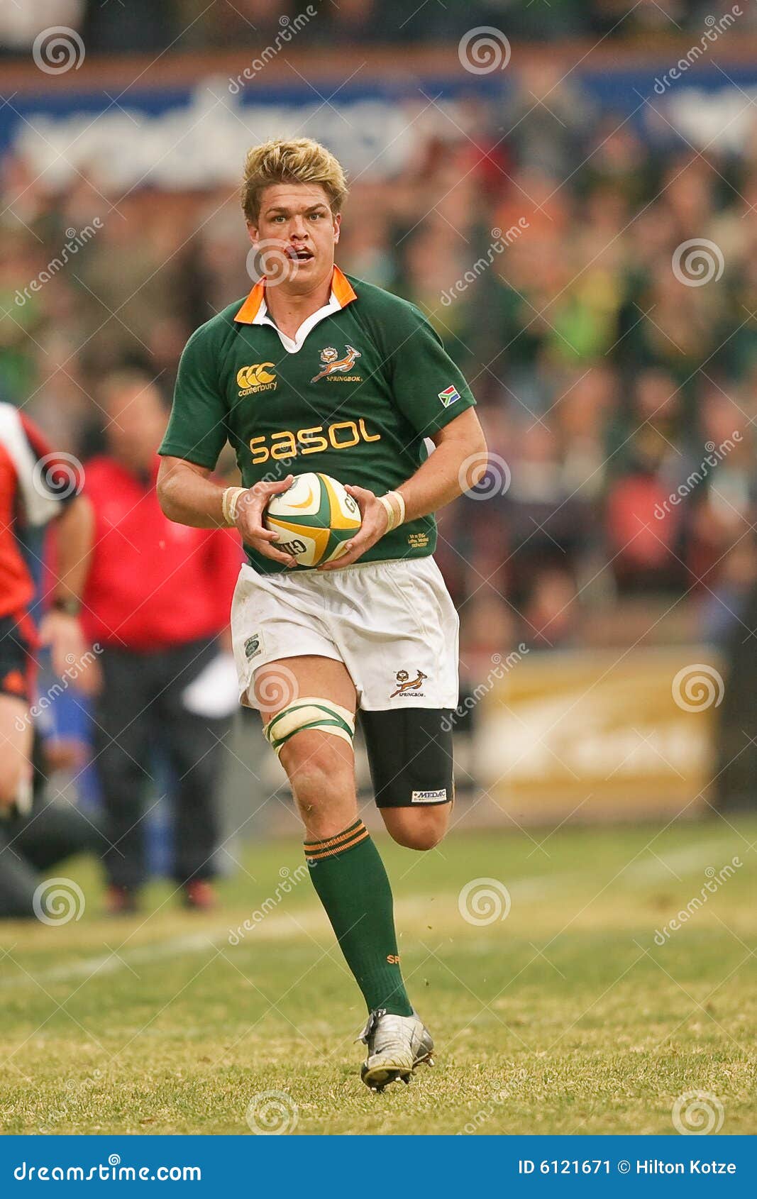 Springbok Rugby Team Scarf Depicting The South African Rugby Team`s ...