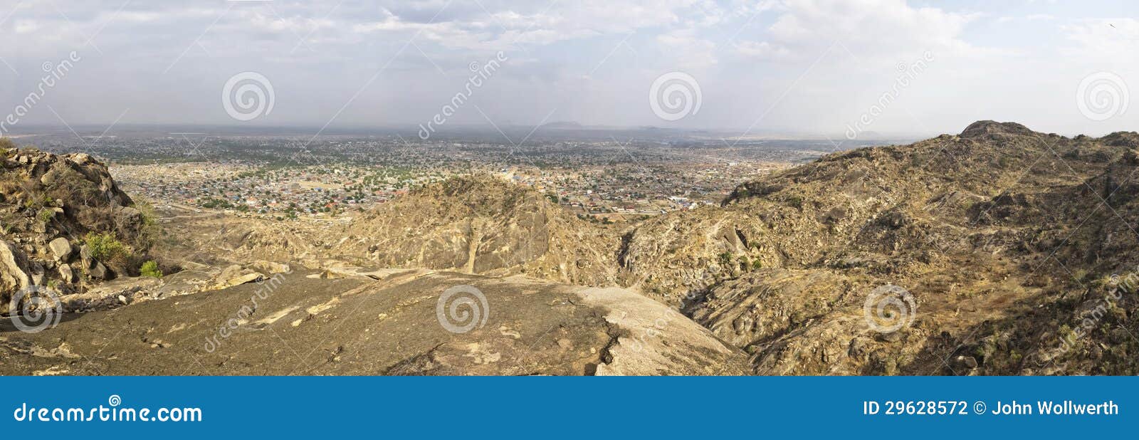 Juba, South Sudan, Wide Panoramic View Stock Photo - Image of city ...
