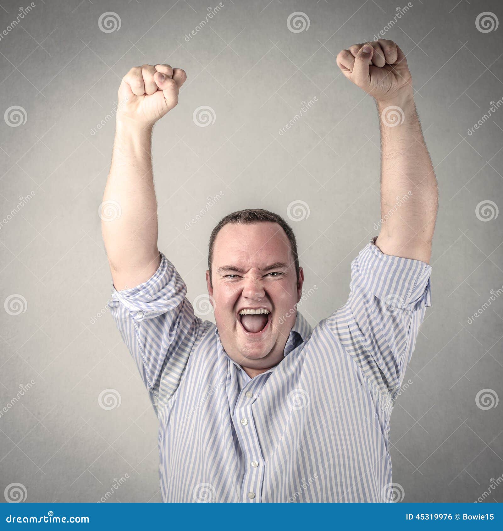 Jubilating businessman stock photo. Image of happy, laughing - 45319976
