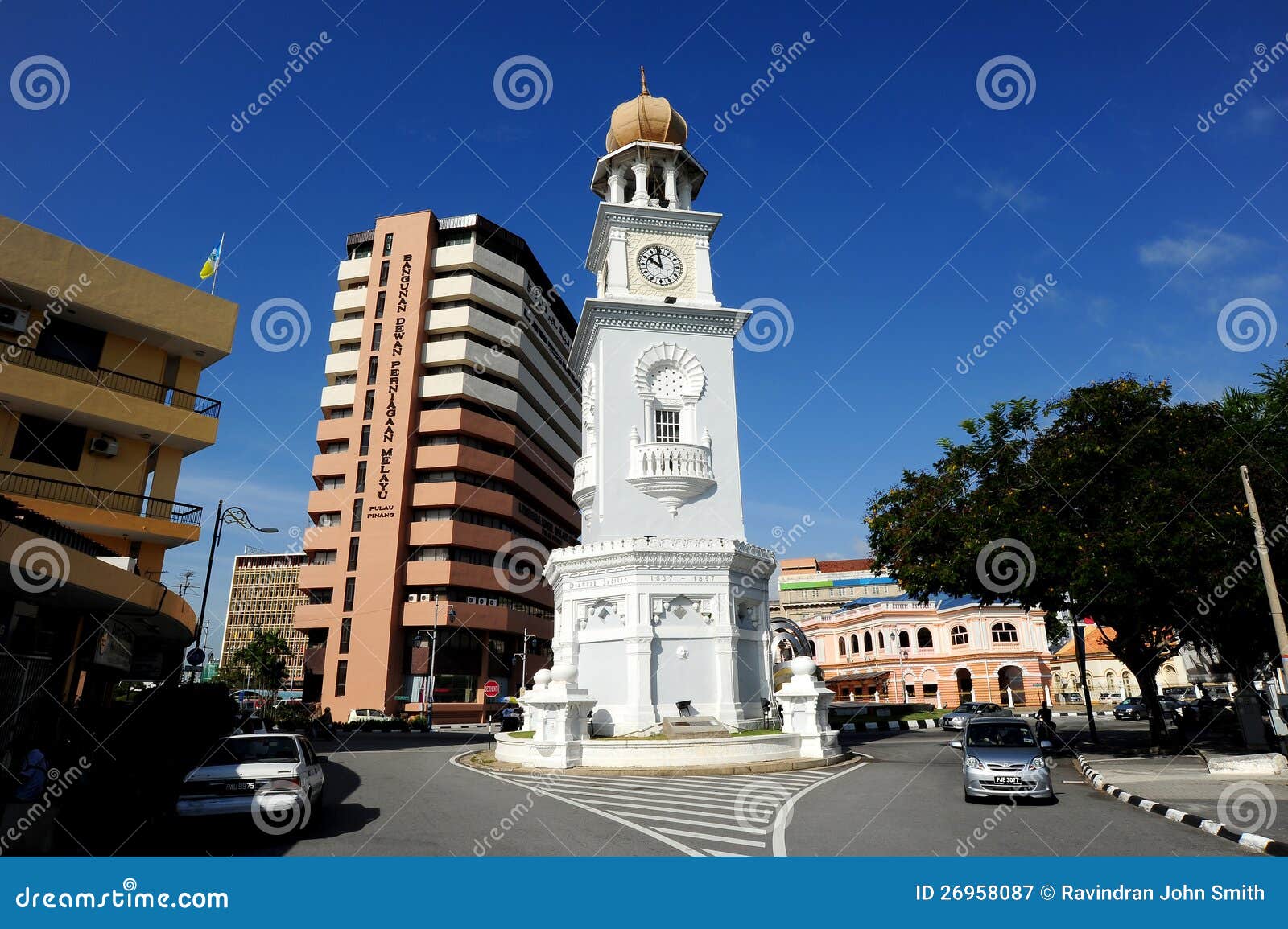 The Jubilee Clock On Weymouth Seafront. The Clock Was Erected In 1887 ...