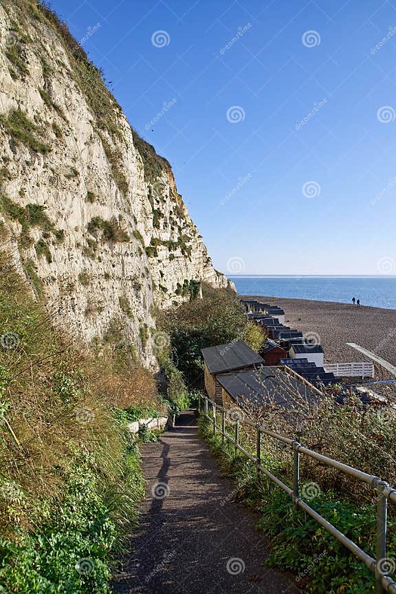Jubilee Gardens at Beer, Devon Stock Image - Image of walkway ...