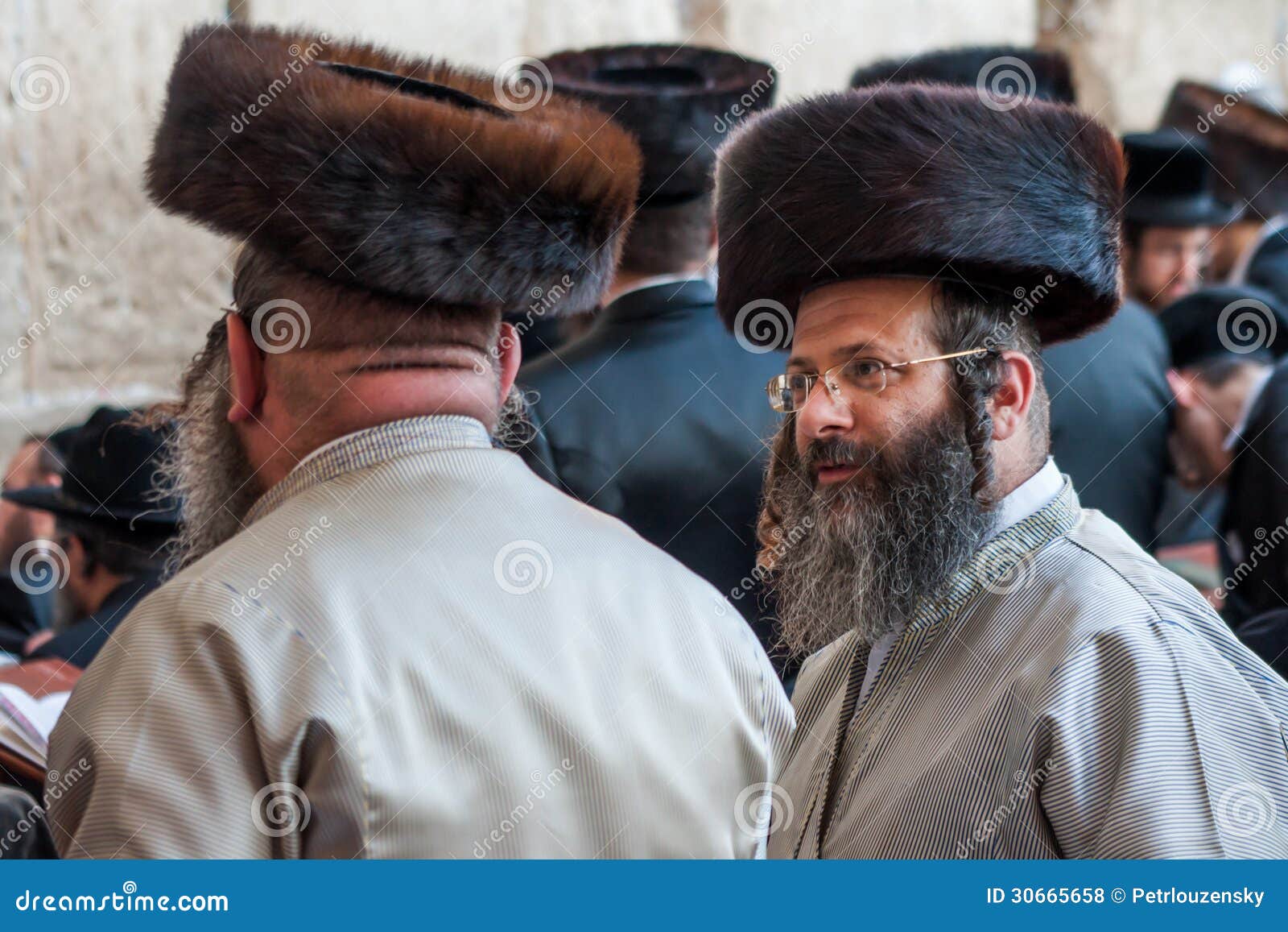 Judíos Ortodoxos En Jerusalén Foto de archivo editorial - Imagen de ...