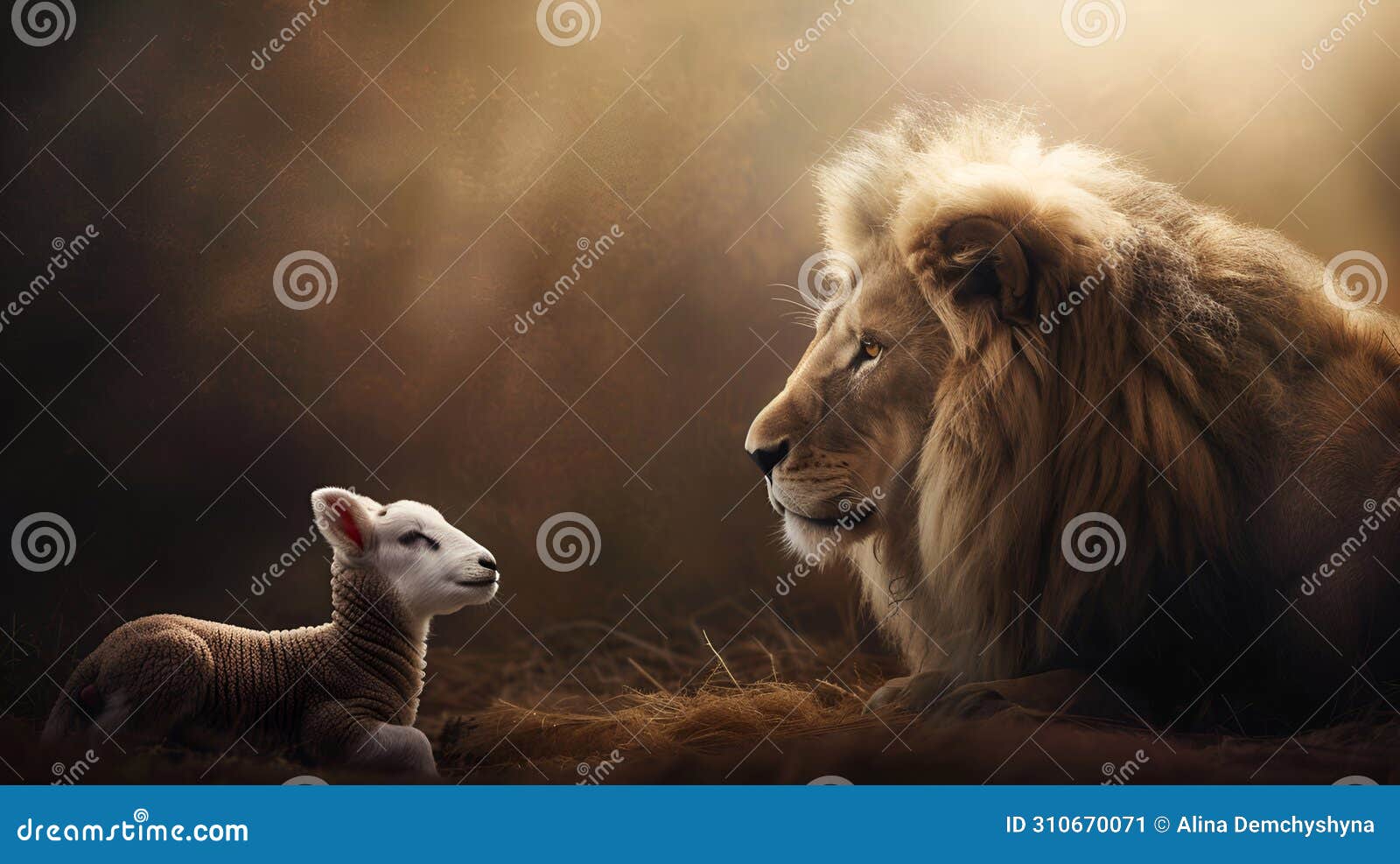 Within Judaism, the Lion and the Lamb Carry Symbolic Importance Stock ... Within Judaism, the Lion and the Lamb Carry Symbolic Importance Stock ...