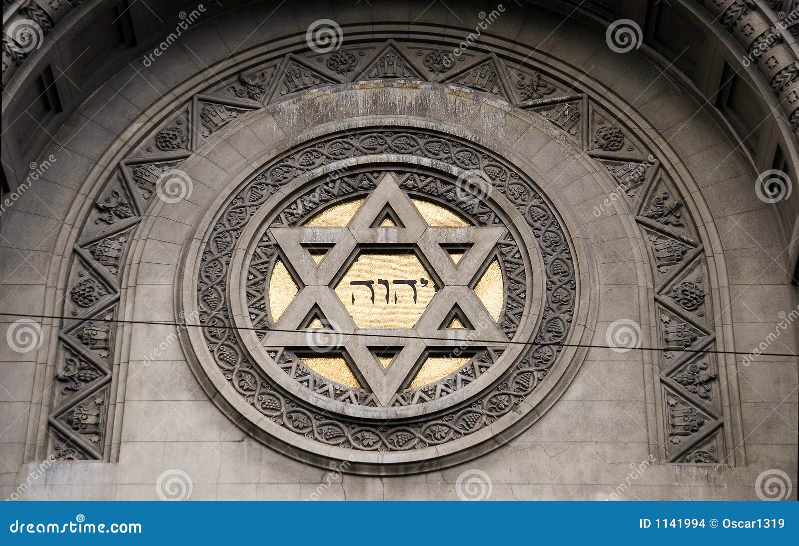 Judaism van het symbool stock foto. Image of judaïsme - 1141994