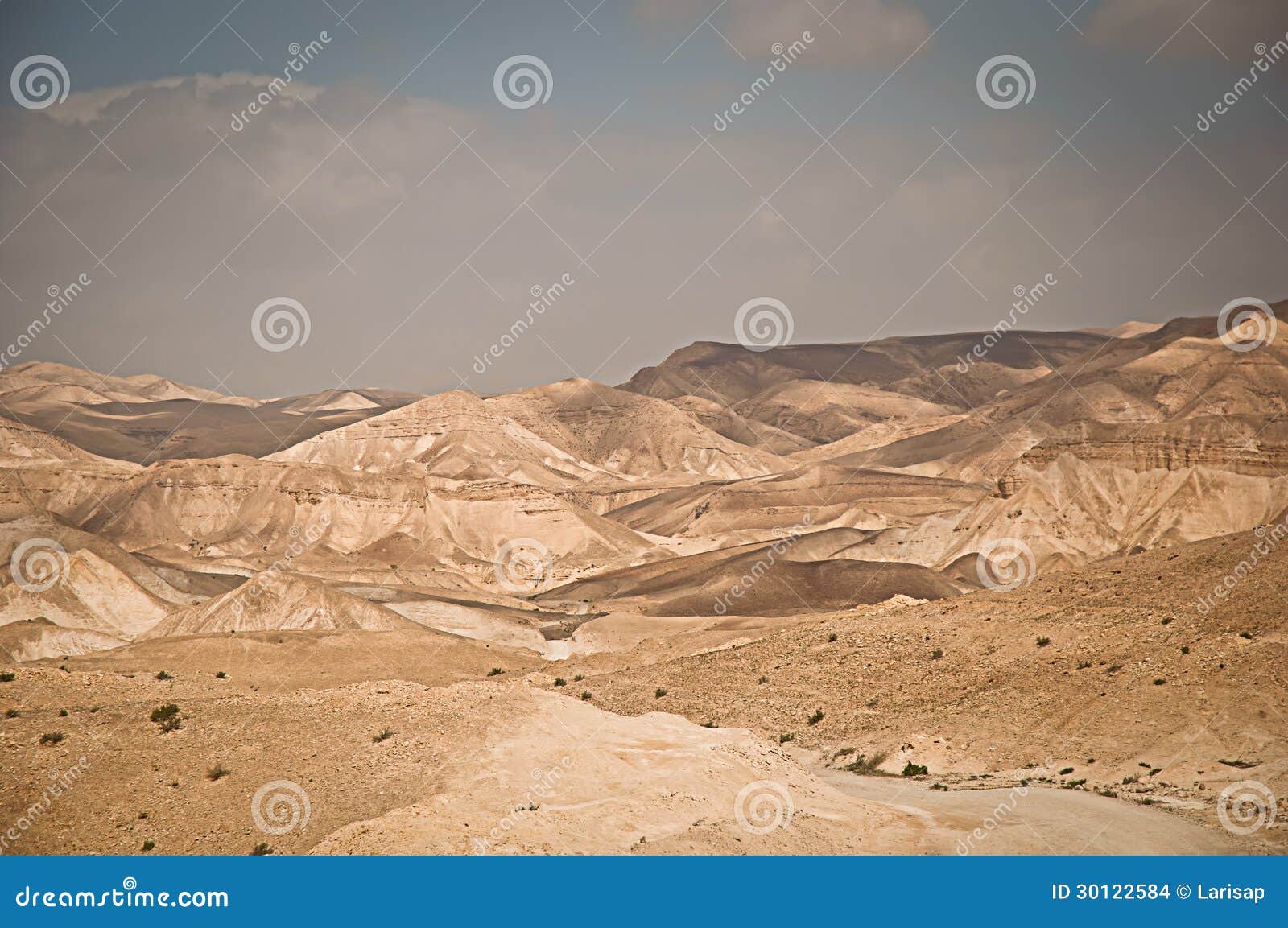 Desert mountains . stock photo. Image of palestine, africa - 30122584