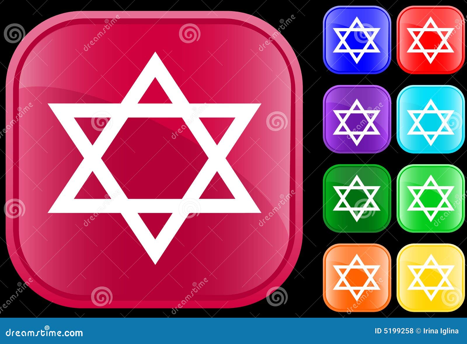 Judentumsymbol vektor abbildung. Illustration von computer - 5199258