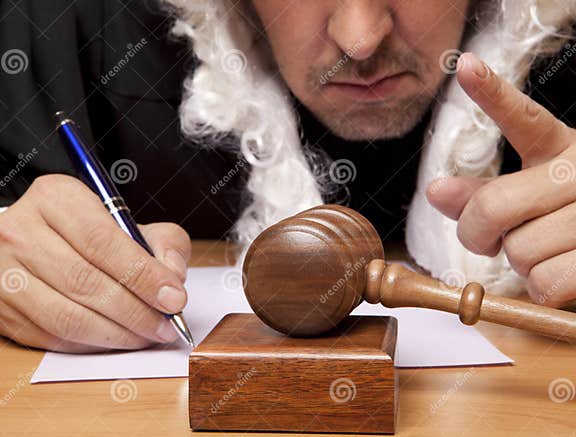 Judge stock photo. Image of legally, adjournment, gownsman - 29063570