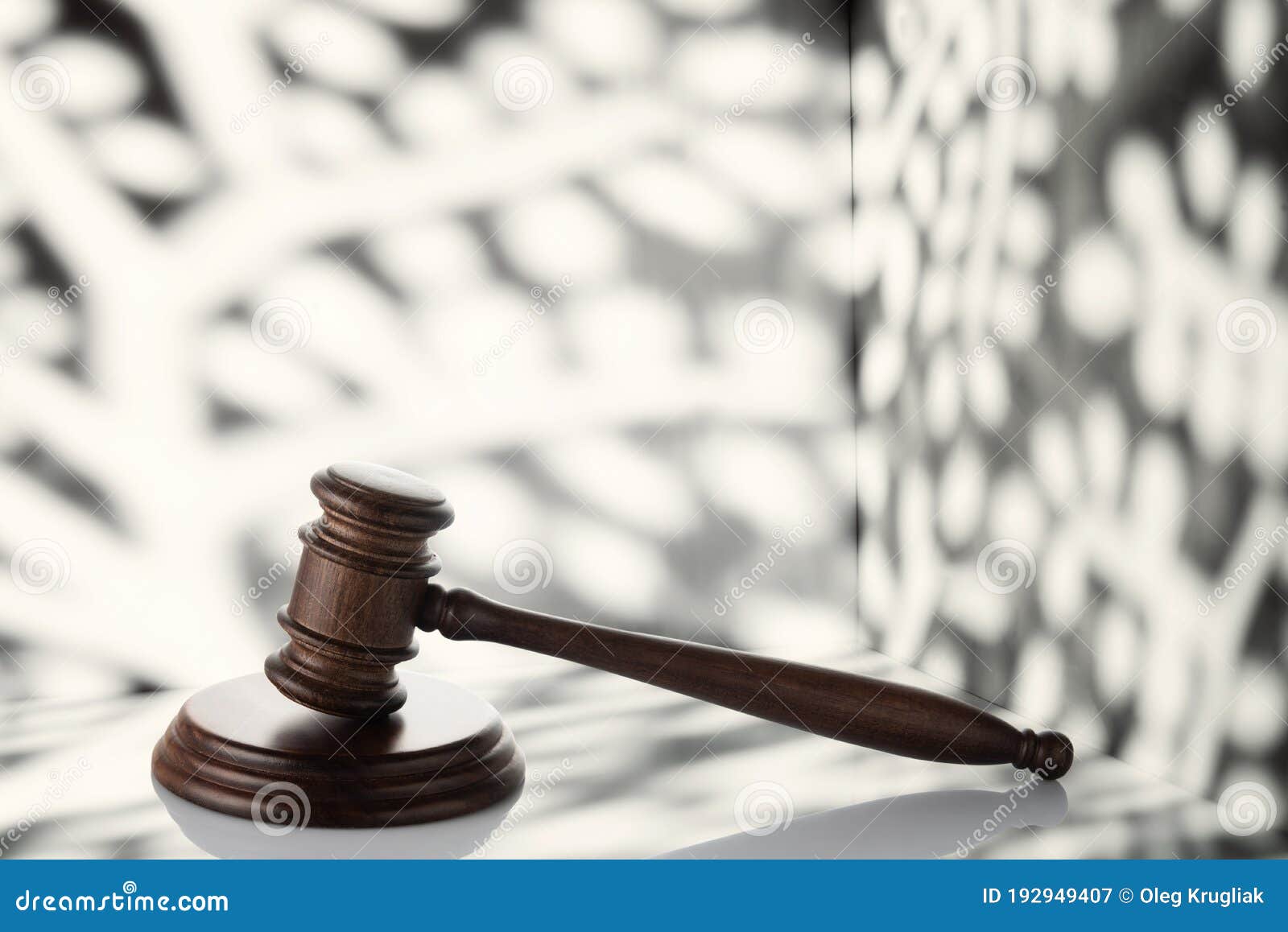 Judge Auction Gavel on an Abstract Background Stock Image - Image of ...