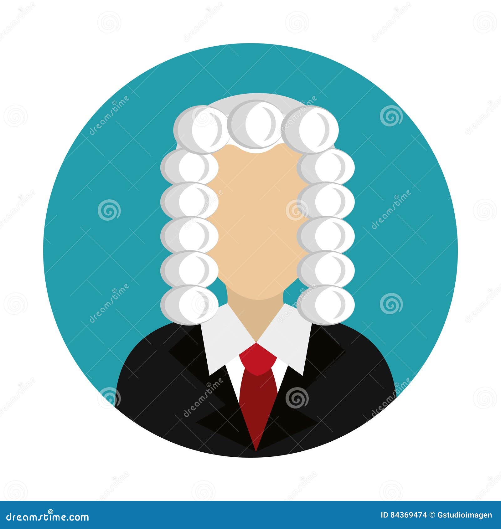 Judge Avatar Character Icon Stock Illustration - Illustration of ...
