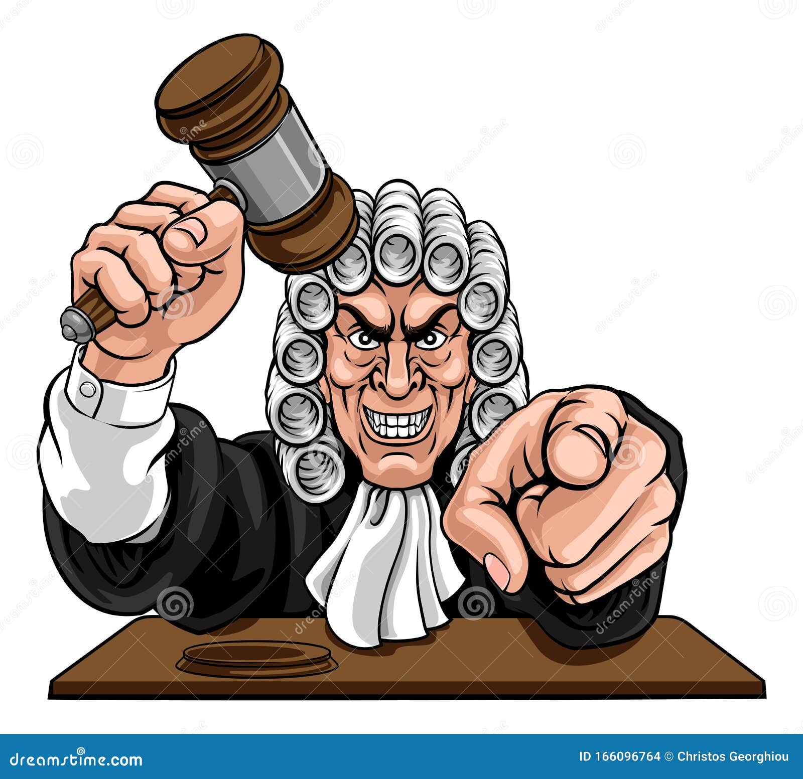 Judge Cartoon Character stock vector. Illustration of legal - 166096764 Judge Cartoon Character stock vector. Illustration of legal - 166096764
