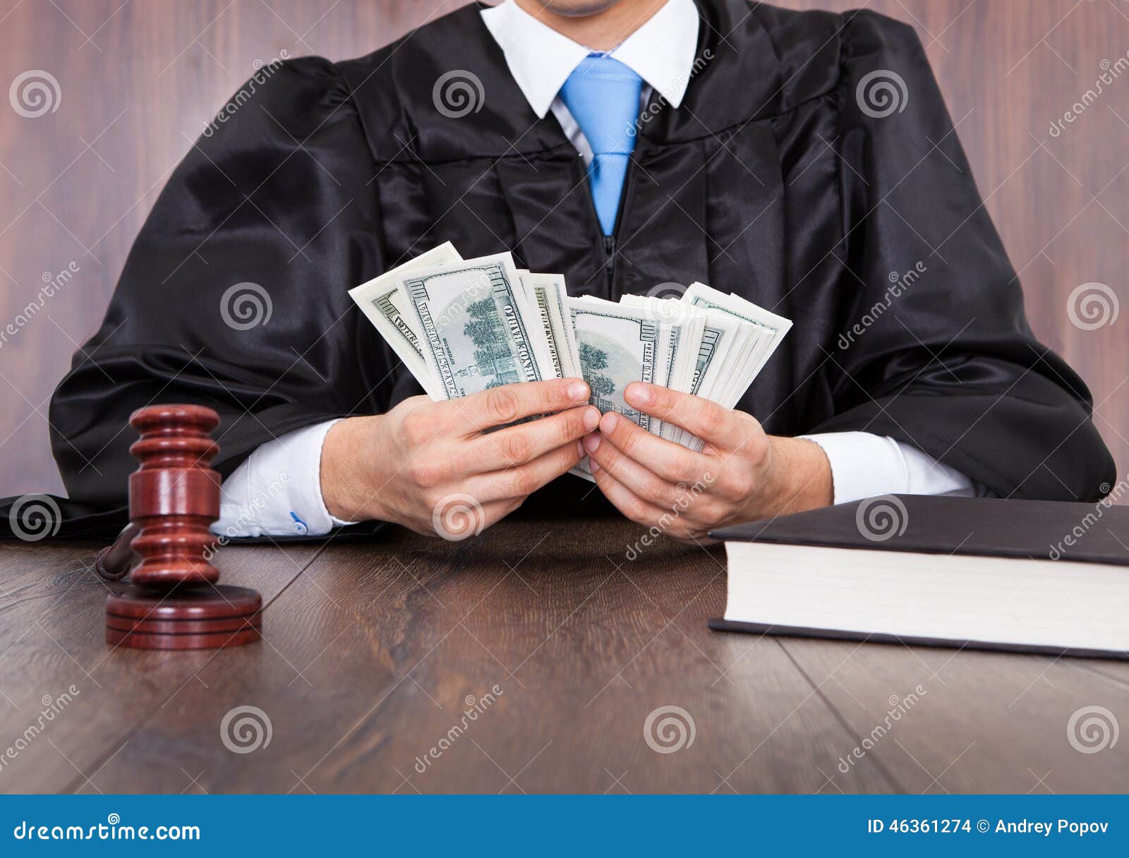 Judge counting money stock photo. Image of male, lawyer - 46361274