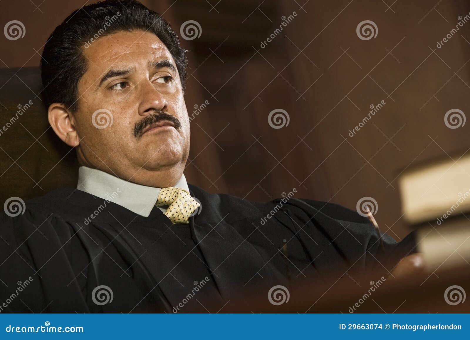 Judge in Courtroom stock photo. Image of judge, knowledge - 29663074