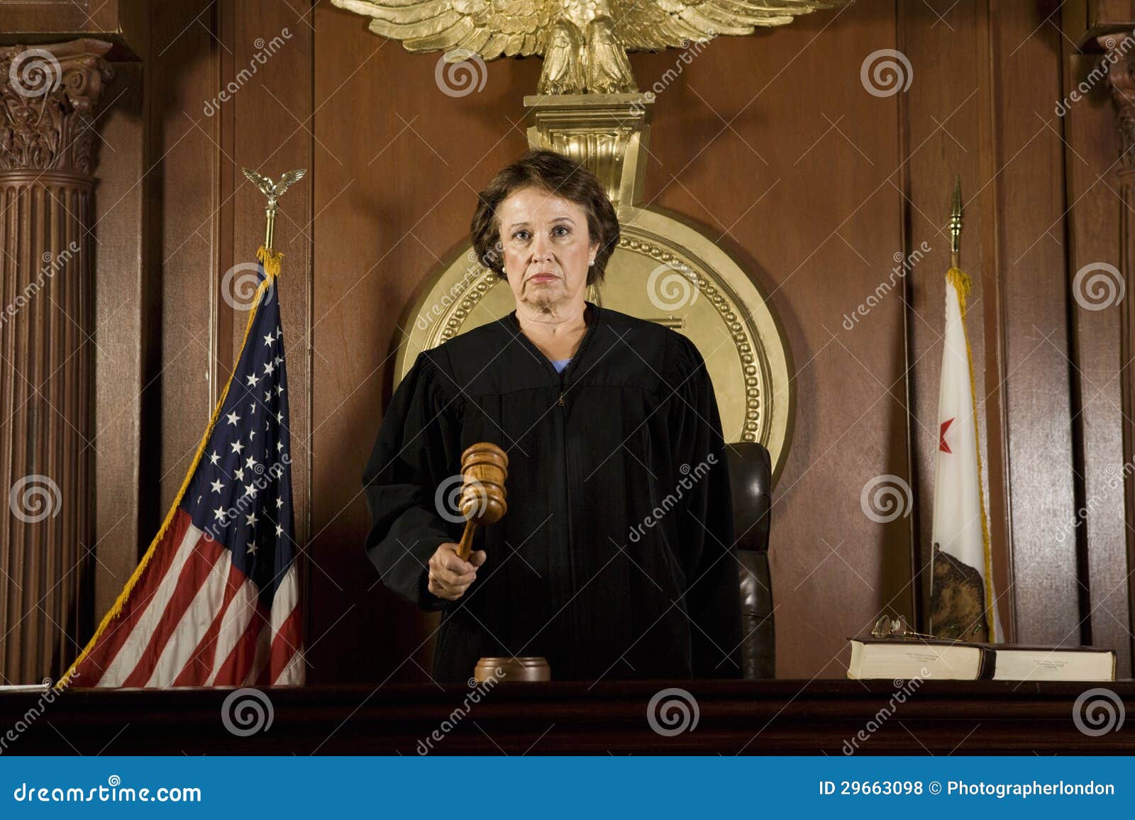 Judge Forming a Judgment stock photo. Image of decision - 29663098