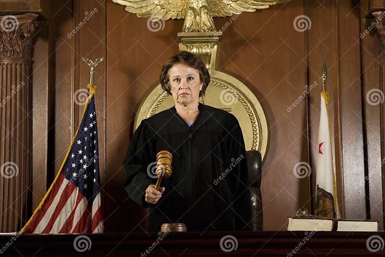 Judge Forming a Judgment stock photo. Image of decision - 29663098