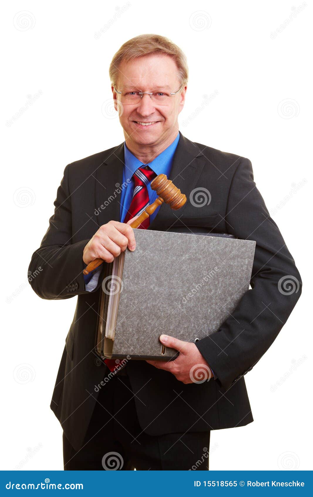 Judge with gavel and files stock image. Image of file - 15518565