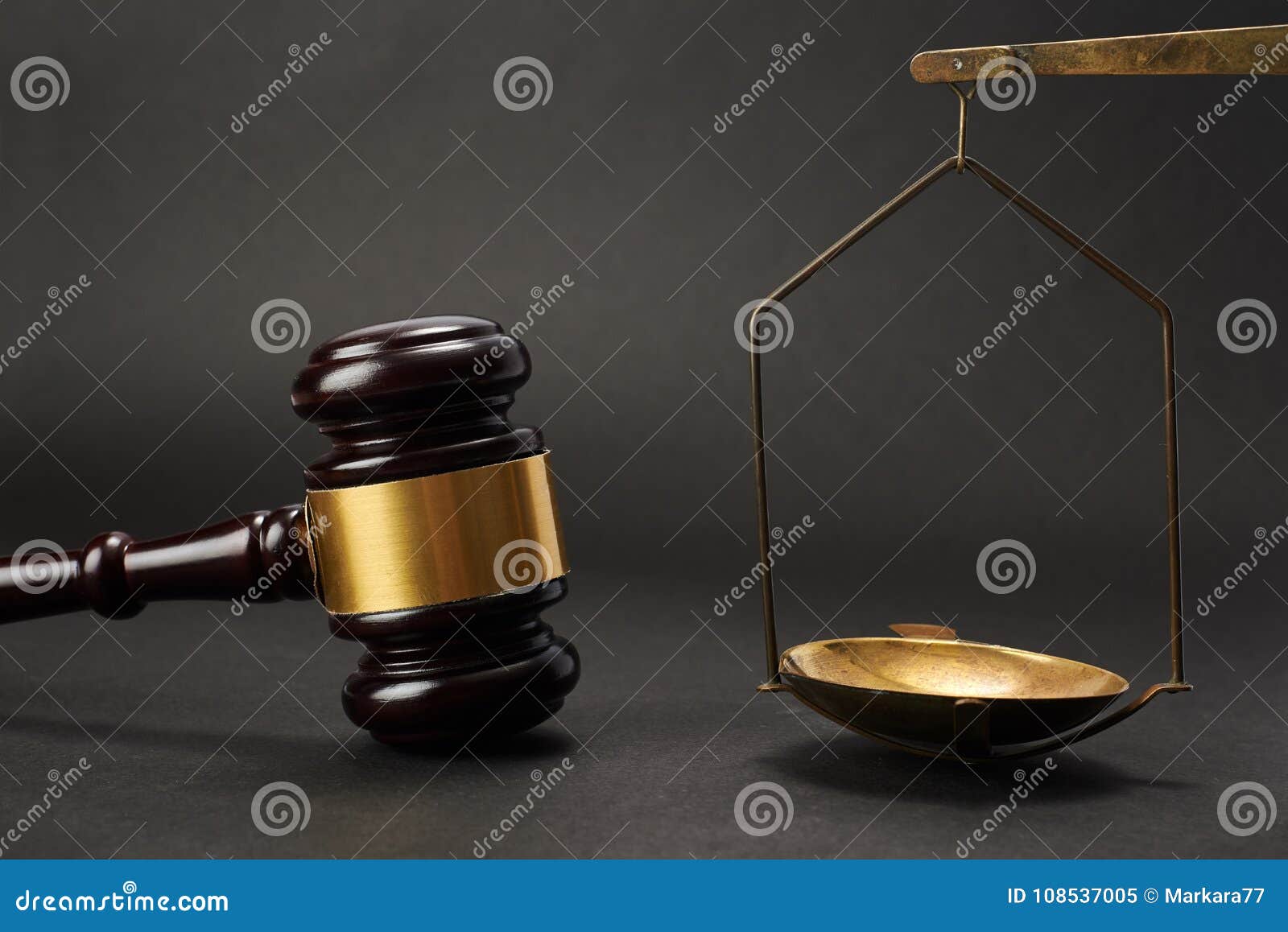 Judge Gavel and Justice Scale. Stock Image - Image of scales, equality ...