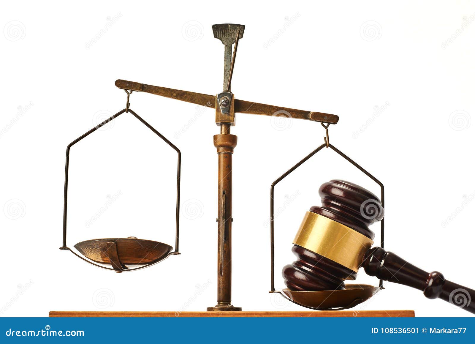 Judge Gavel and Justice Scale. Stock Image - Image of table, judge ...