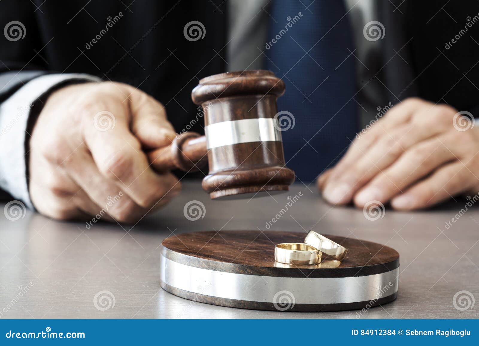 Judge with gavel on table stock photo. Image of family - 84912384