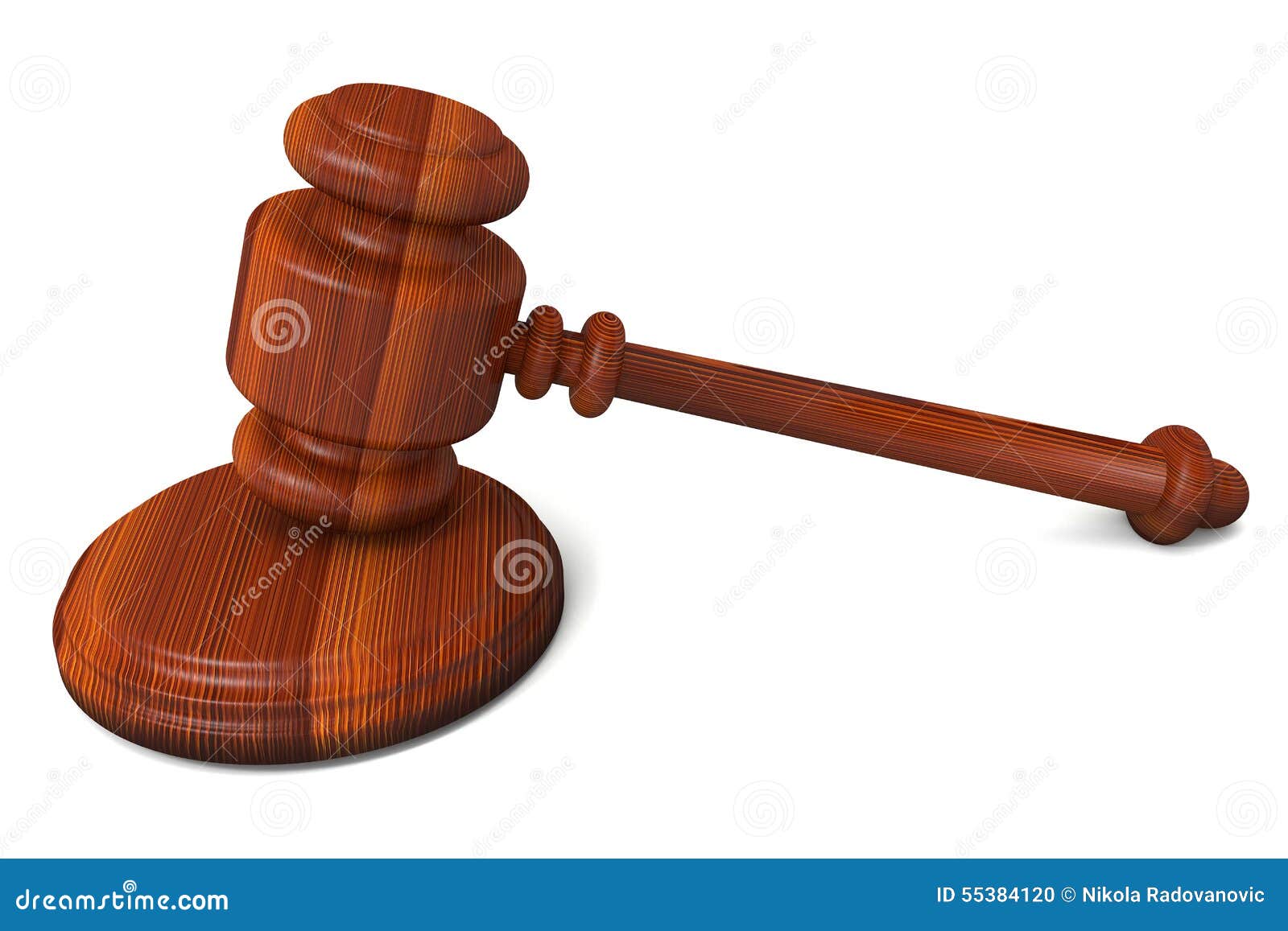Judge hammer stock illustration. Illustration of decision - 55384120