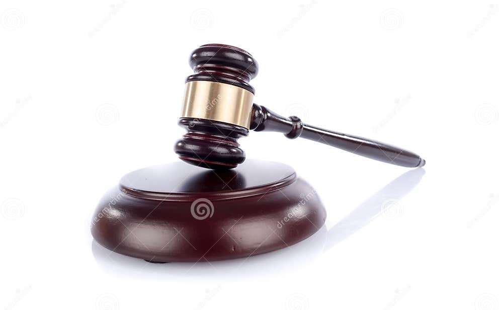 Judge hammer stock image. Image of barrister, symbol - 61161471