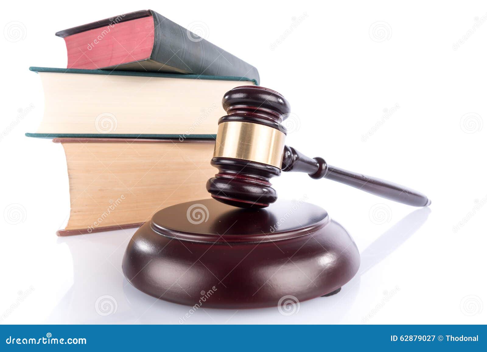 Judge Hammer with Law Books Stock Image - Image of judges, attorney ...