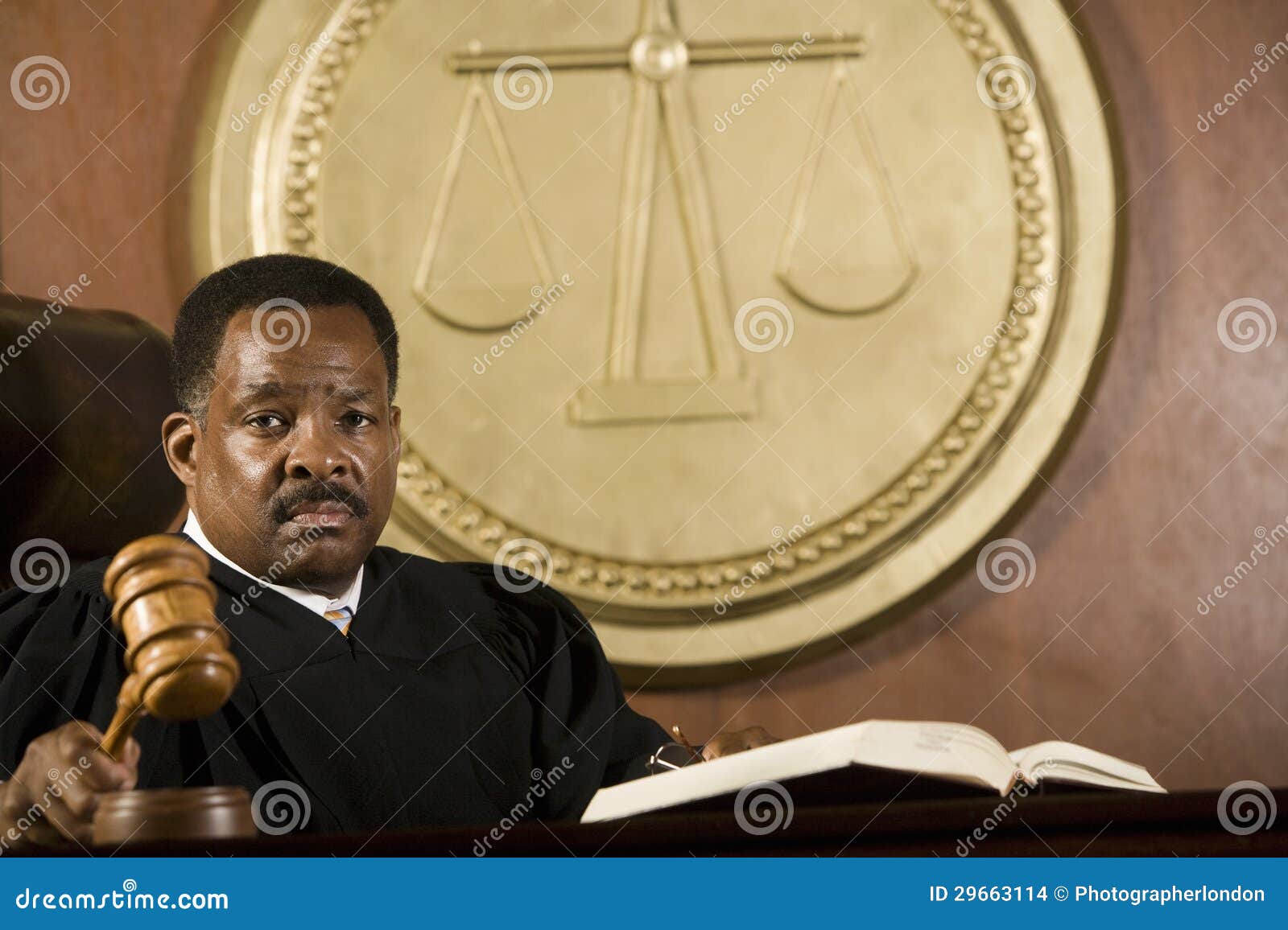 Judge In Court