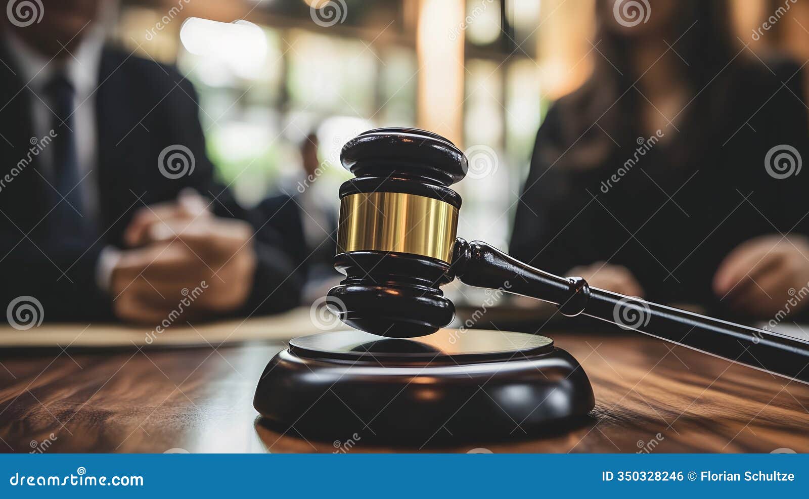 Judge Holding Gavel In Courtroom Royalty-Free Stock Photography ...