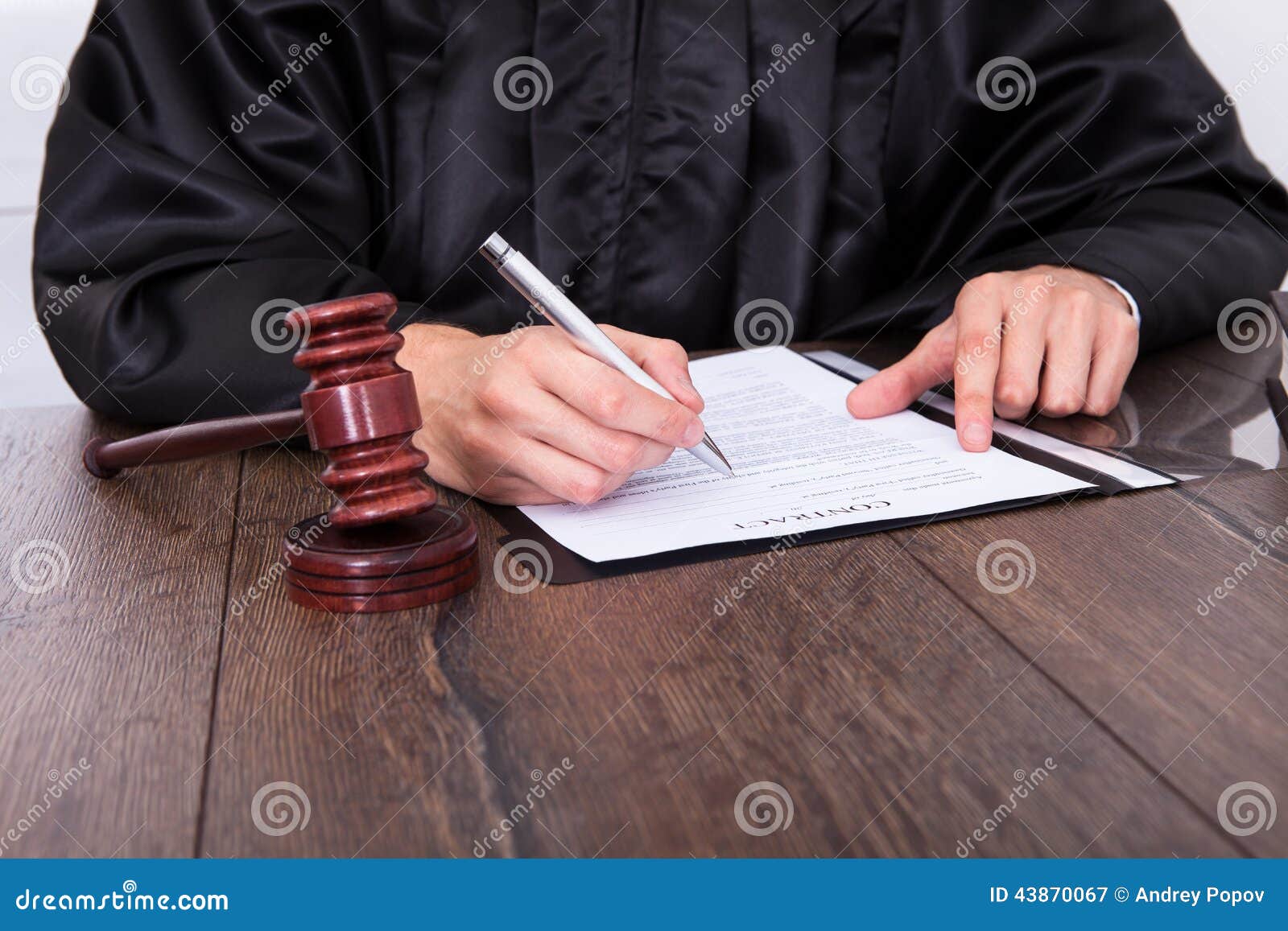 Judge Holding Mallet Royalty-Free Stock Photography | CartoonDealer.com ...