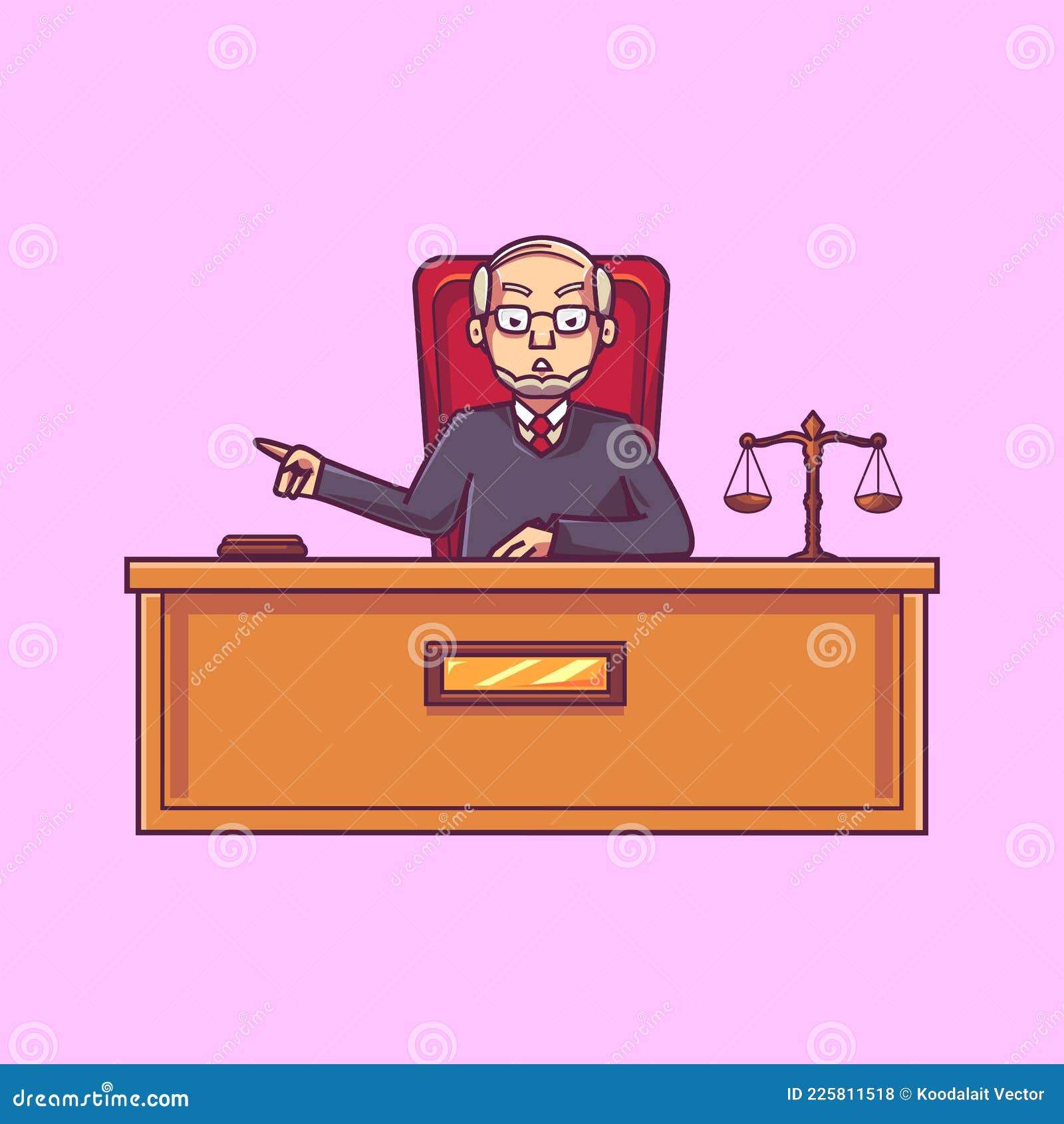 Angry Attorney Stock Image | CartoonDealer.com #30997