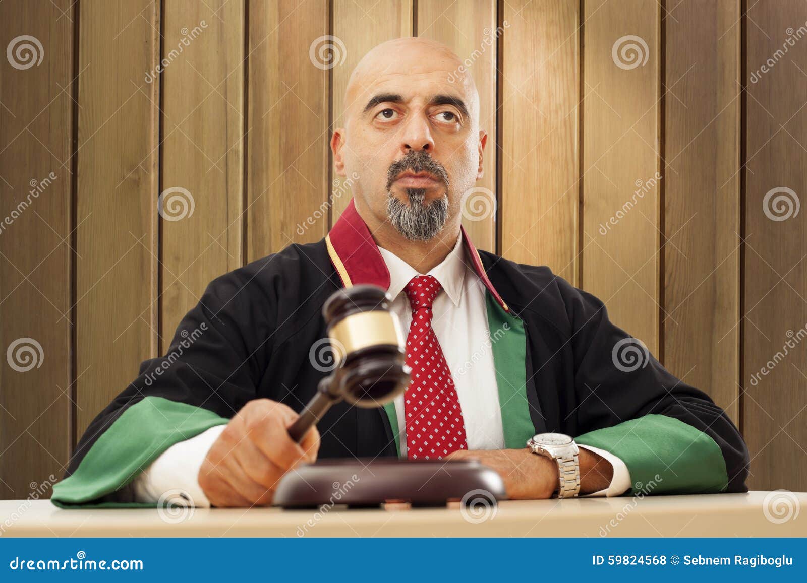 Judge knocking gavel stock photo. Image of punishment - 59824568