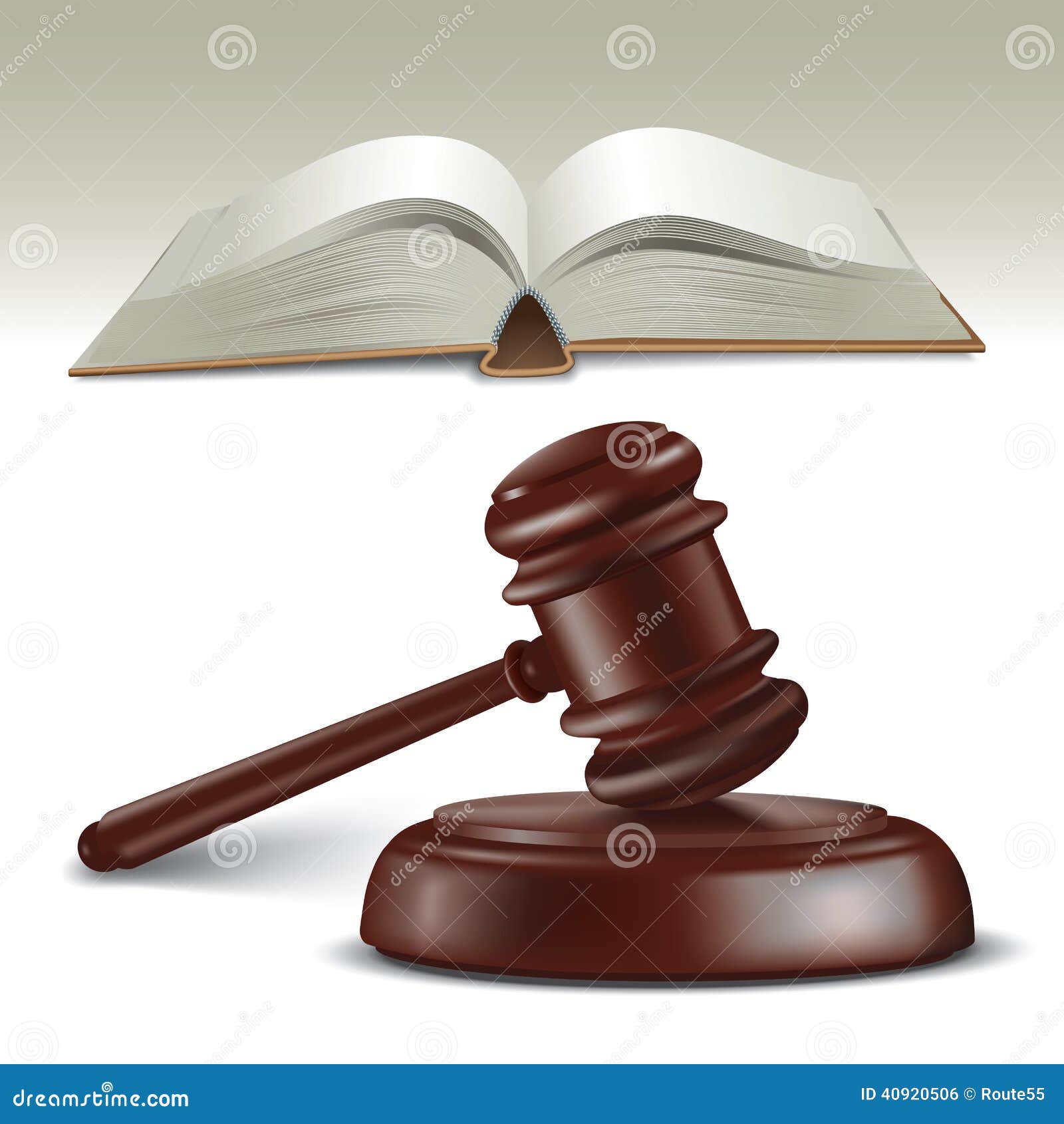 Judge s gavel stock vector. Illustration of background - 40920506