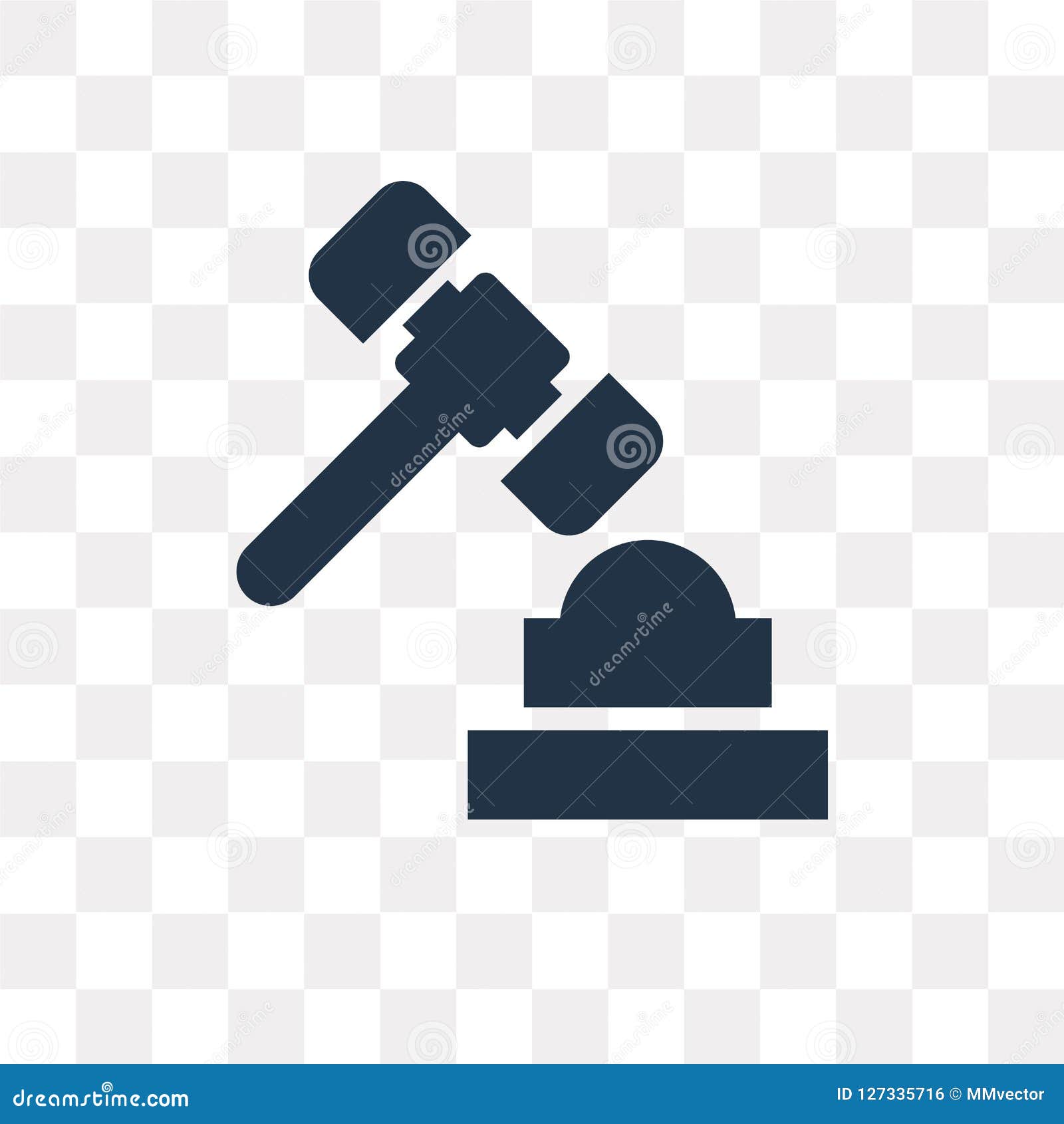 Judge Vector Icon Isolated on Transparent Background, Judge Tra Stock ...