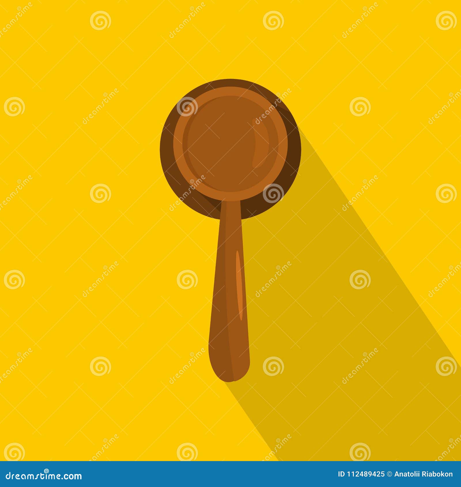Judgement icon, flat style stock vector. Illustration of trial - 112489425