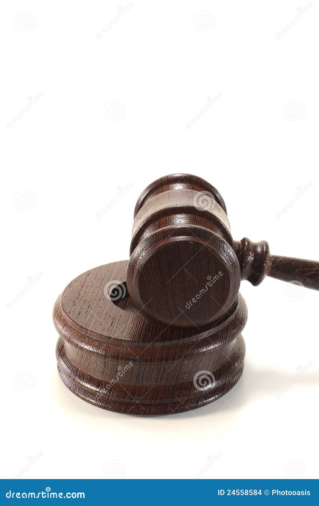 Judges gavel of brown wood stock photo. Image of enactment - 24558584